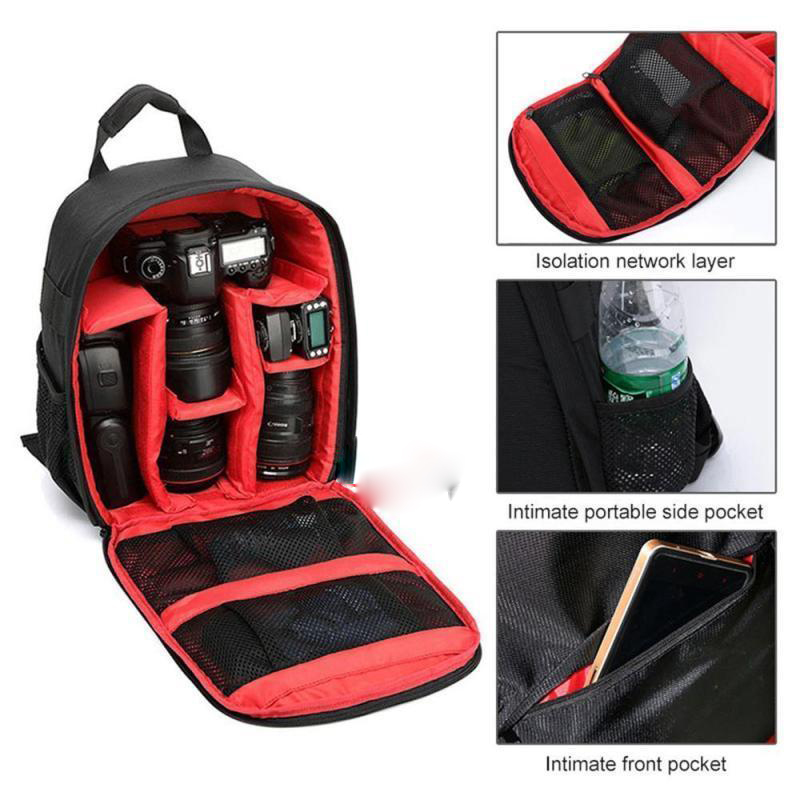 Camera Backpack Bag DSLR กระเป๋าเป้ใส่กล้อง กระเป๋าใส่กล้อง กันน้ำ ...