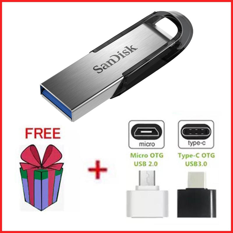 แฟลชไดร์ฟ SANDISK Flash Drive Ultra flair USB 3.0 (SDCZ73-G46) 8GB 16GB ...