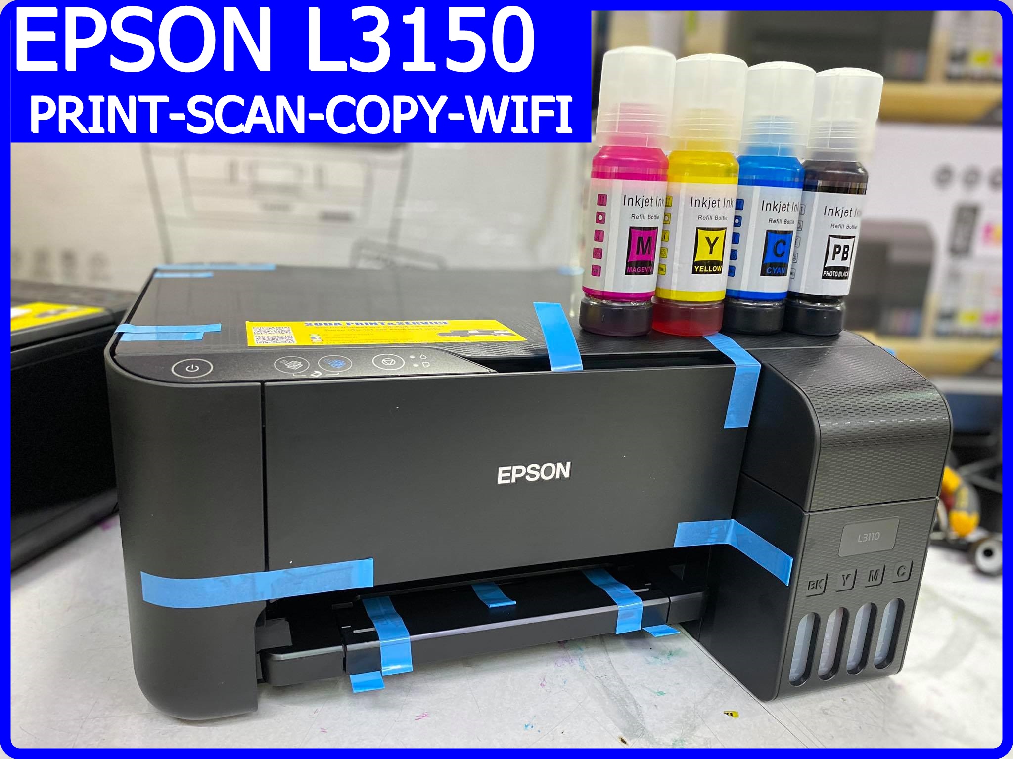 Epson L3150 Ink Tank Printer WiFi (พร้อมหมึก 1 ชุด) - Phongsakorn ...