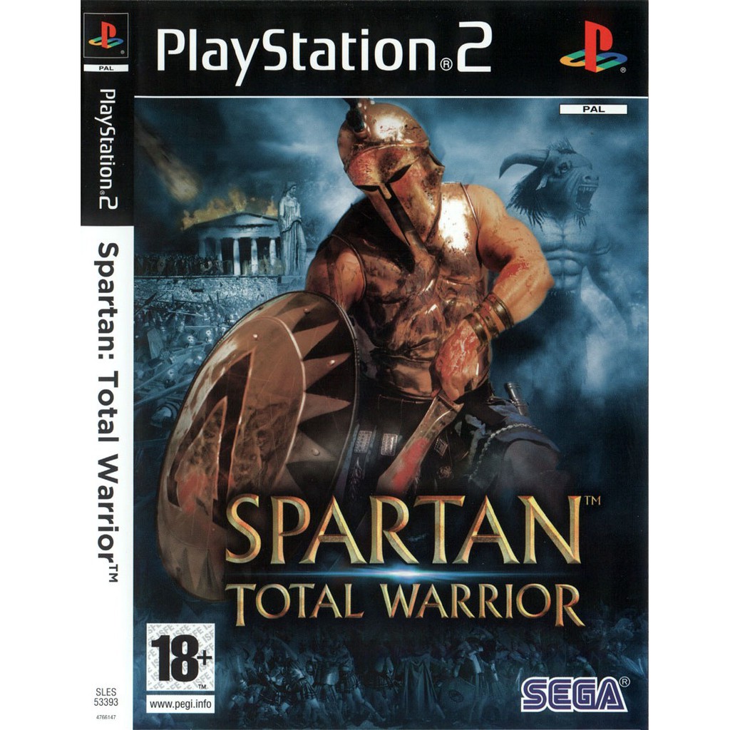แผ่นเกมส์ Spartan Total Warrior PS2 Playstation 2 คุณภาพสูง ราคาถูก ...
