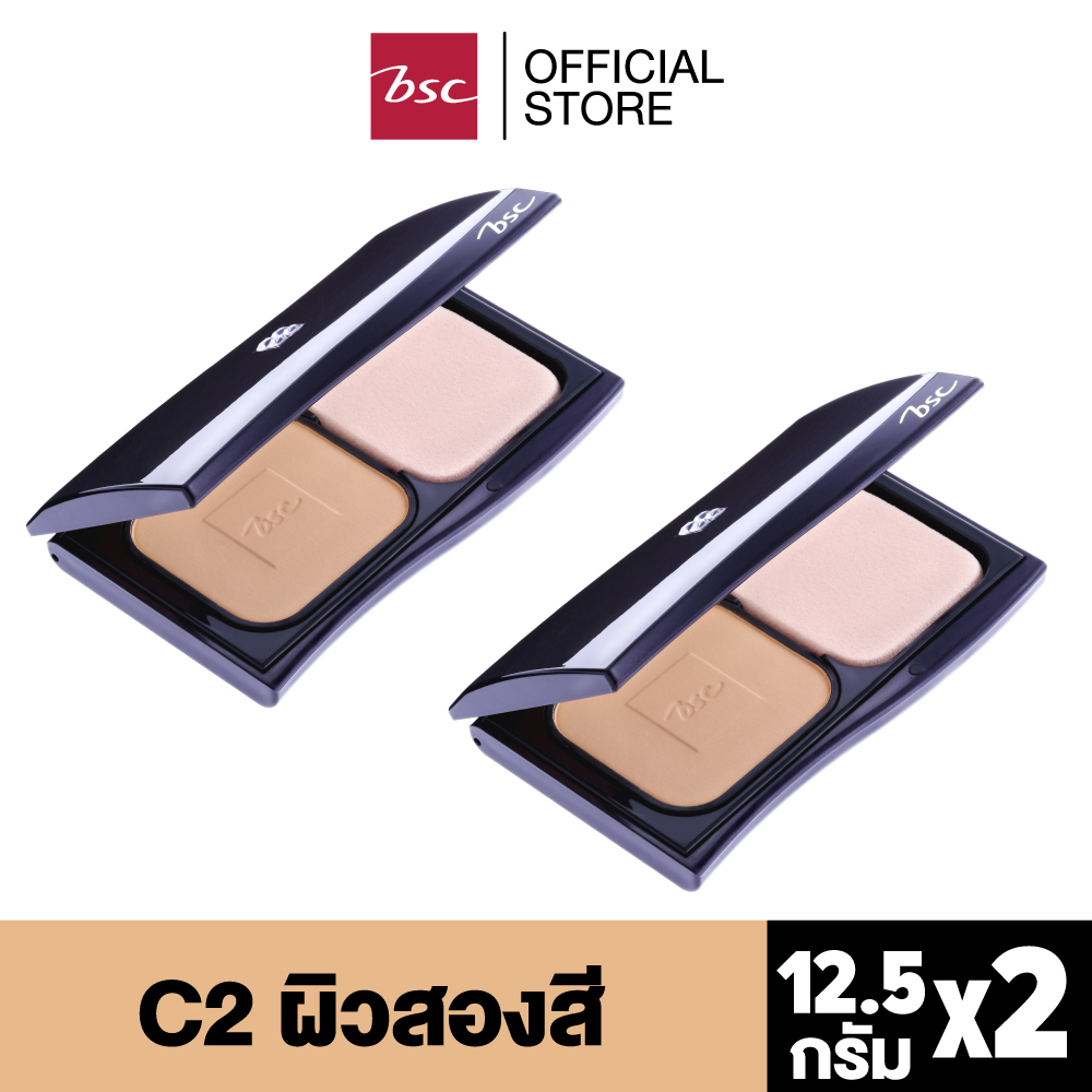 BSC EXPERT WHITE POWDER FOUNDATION SPF25 PA ตลับรีฟิลแบบเติม 11.5 กรัม ...