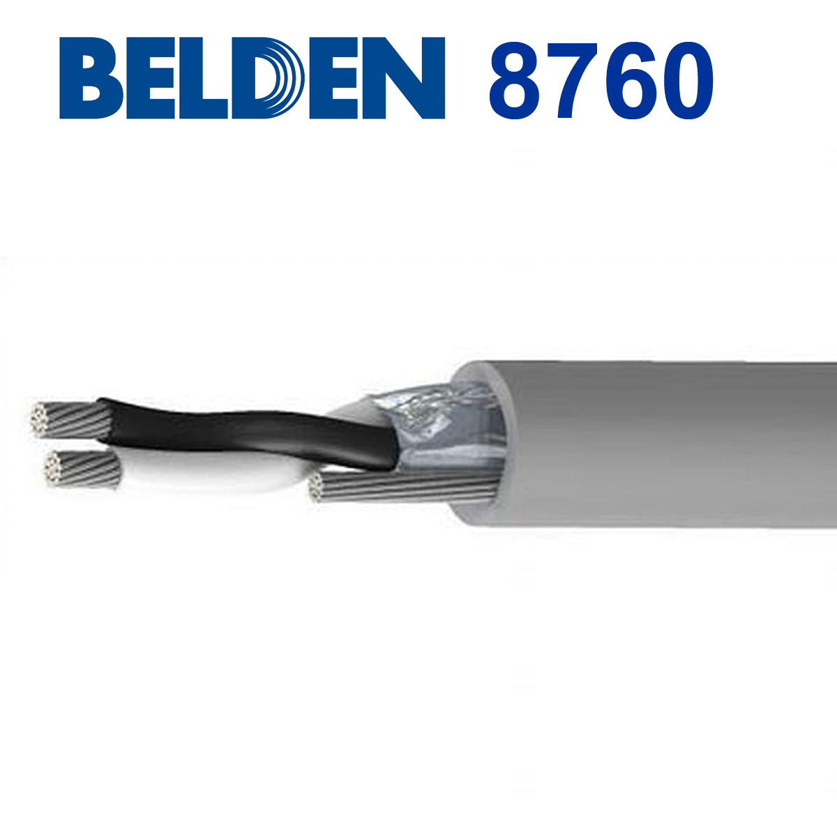 BELDEN 8760 | สายสัญญาณเสียง สายชีลด์ 2 Core ขนาด Audio Wiring Cable 18 AWG แบ่งขายราคาต่อเมตร ...
