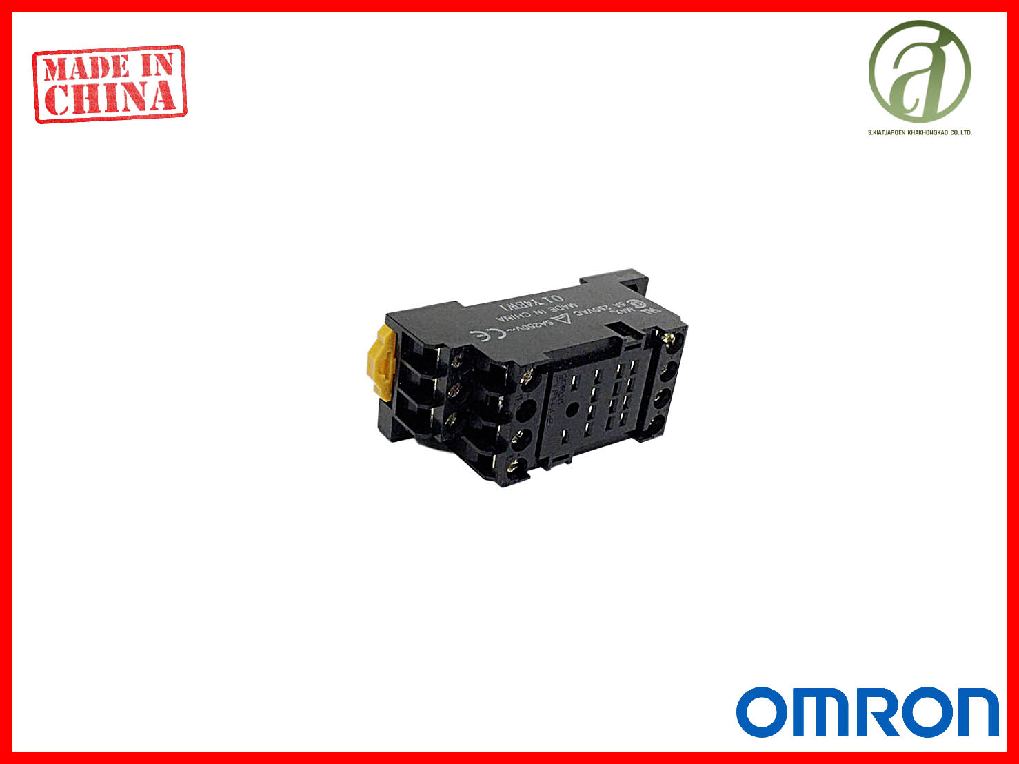 Omron Socket รุ่น PYF14A-E 5A 250VAC - S.KIATJAROEN KHAKHONGKAO - ThaiPick