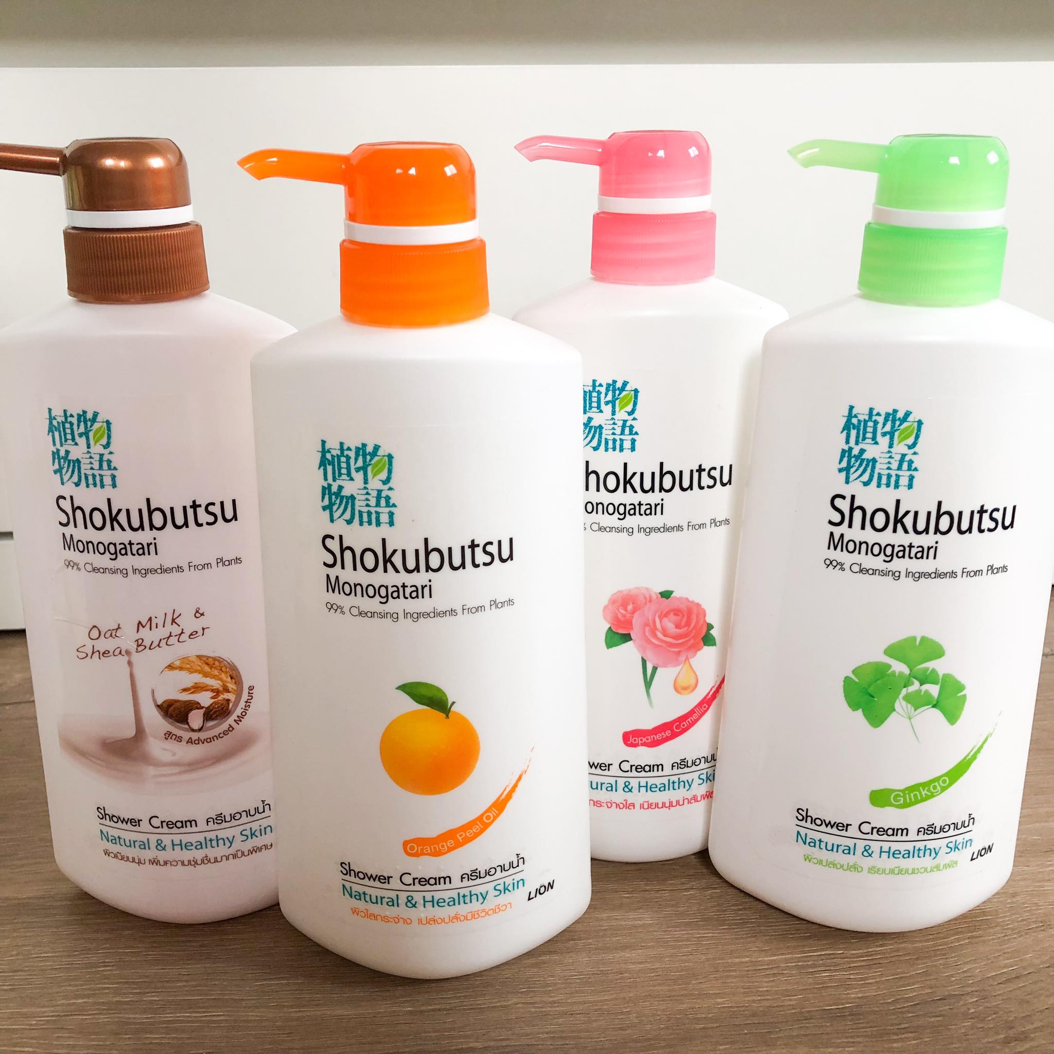 shokubutsu ครีมอาบน้ำโชกุบุสซึ โมโนกาตาริ ชนิดถุงเติม และ แบบขวด ขนาด ...