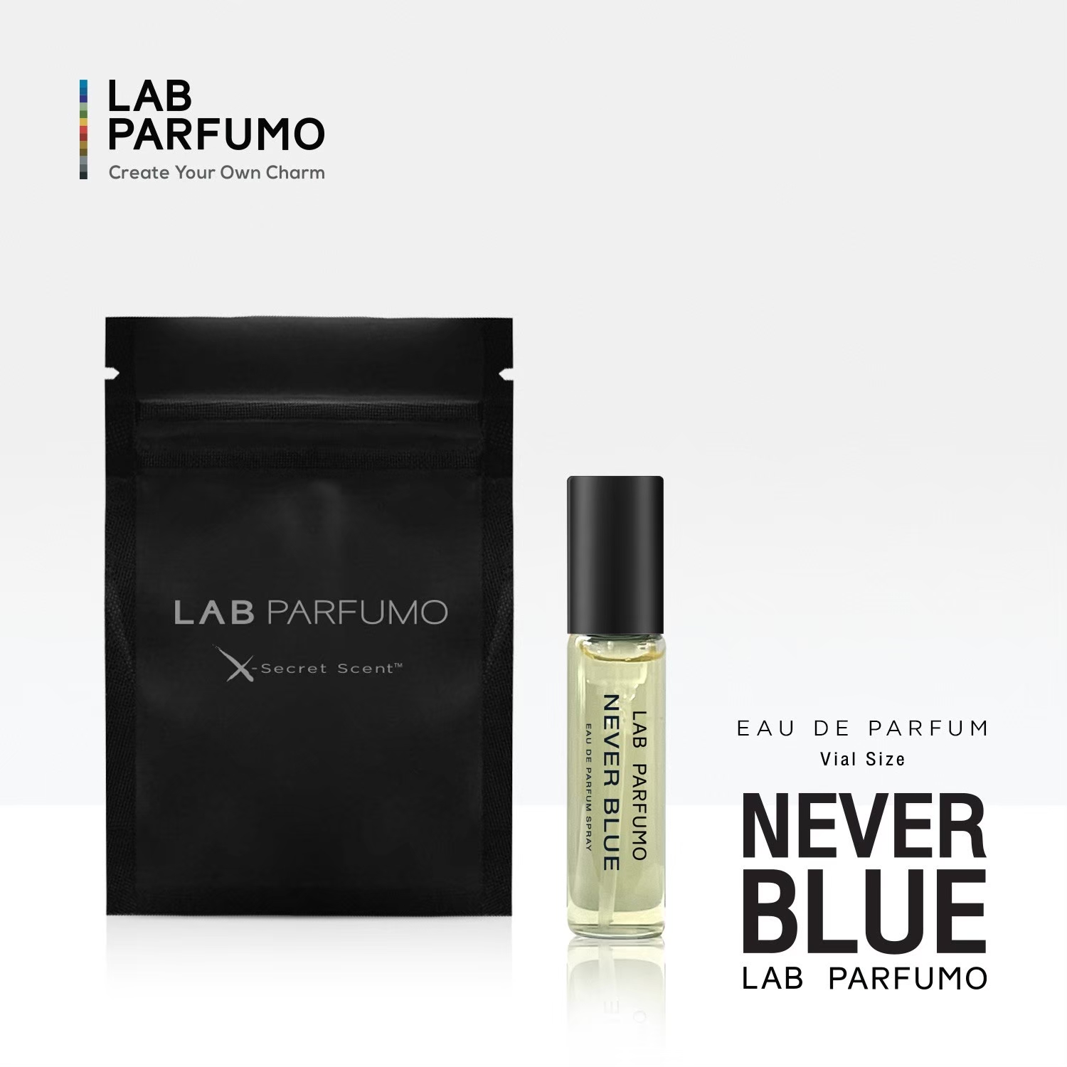 LAB Parfumo, Never Blue น้ำหอมผู้ชายและผู้หญิง (4ml, 10ml) สดชื่น ไร้ ...