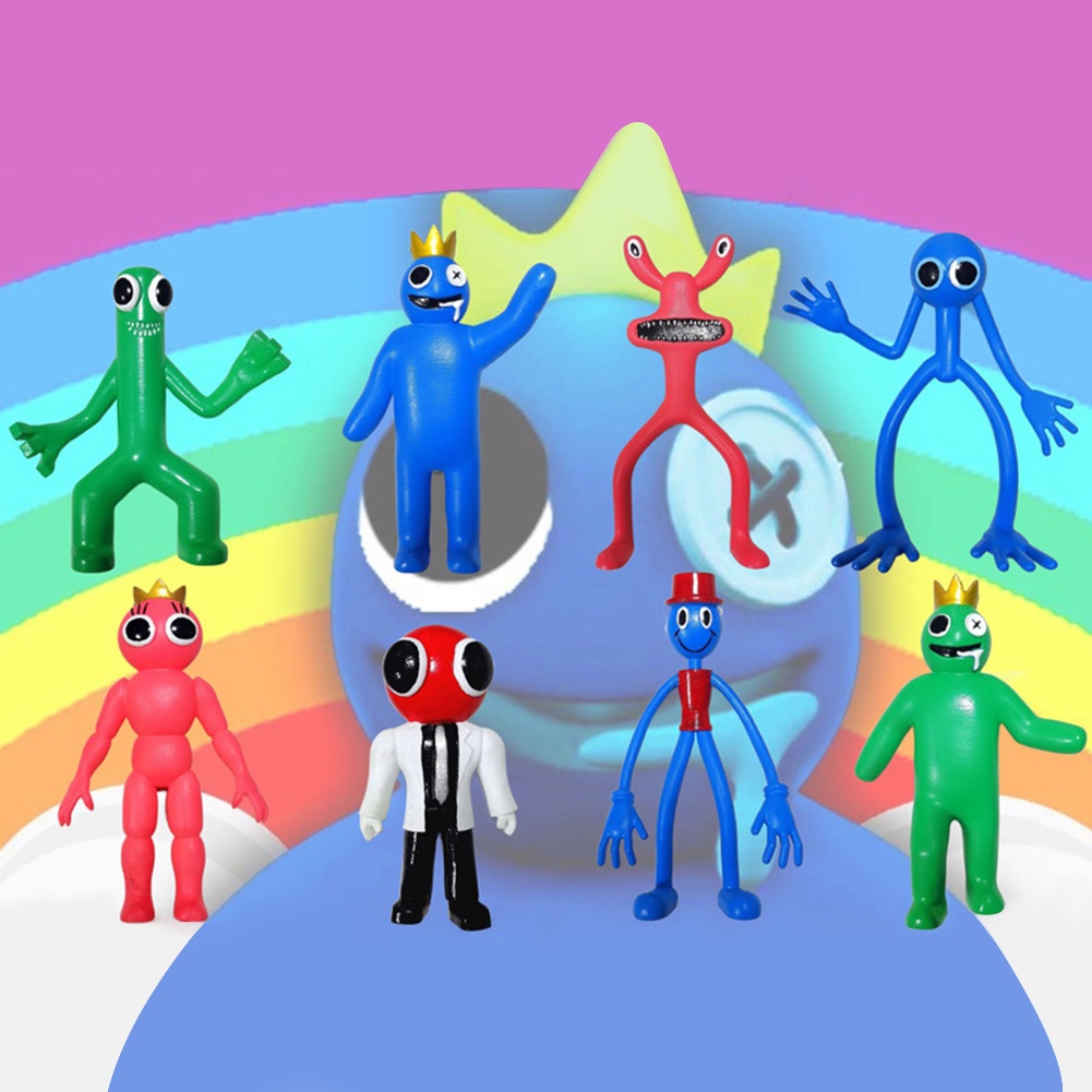 ของเล่น ของสะสม Roblox Rainbow Friends ตุ๊กตาของเล่นตุ๊กตาพีวีซีโมเดล ...