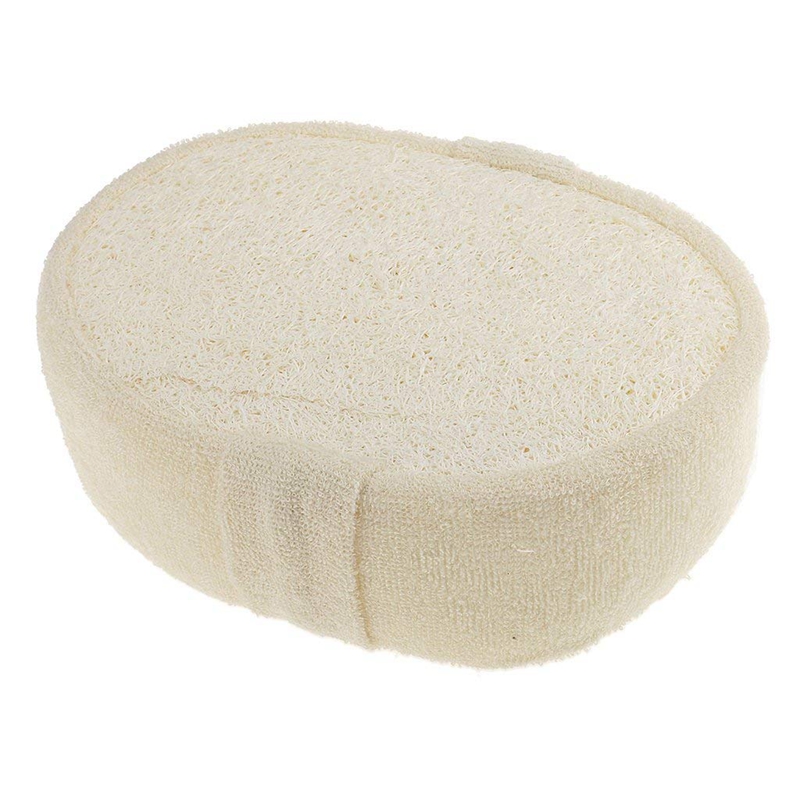 2X Natural Luffa Sponge Bath Ball Shower Scrub for Whole Body Healthy ...
