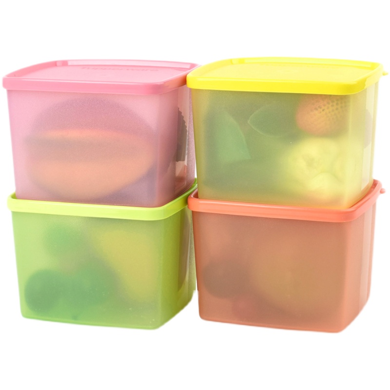 Tupperware 800ML Square Fruit and Vegetable Cold Storage Box Moisture ...