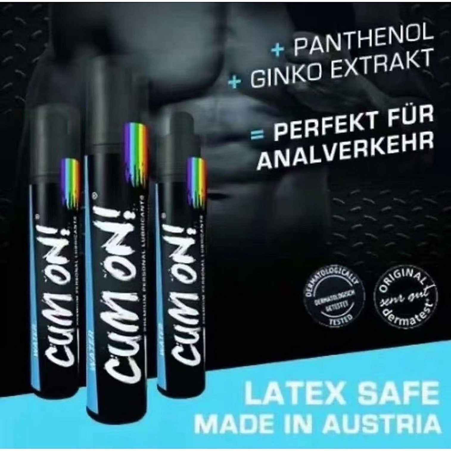 Cum on! Premium Personal Lubricants 110ml เจลหล่อลื่นสูตรน้ำเนื้อบางเบา ...