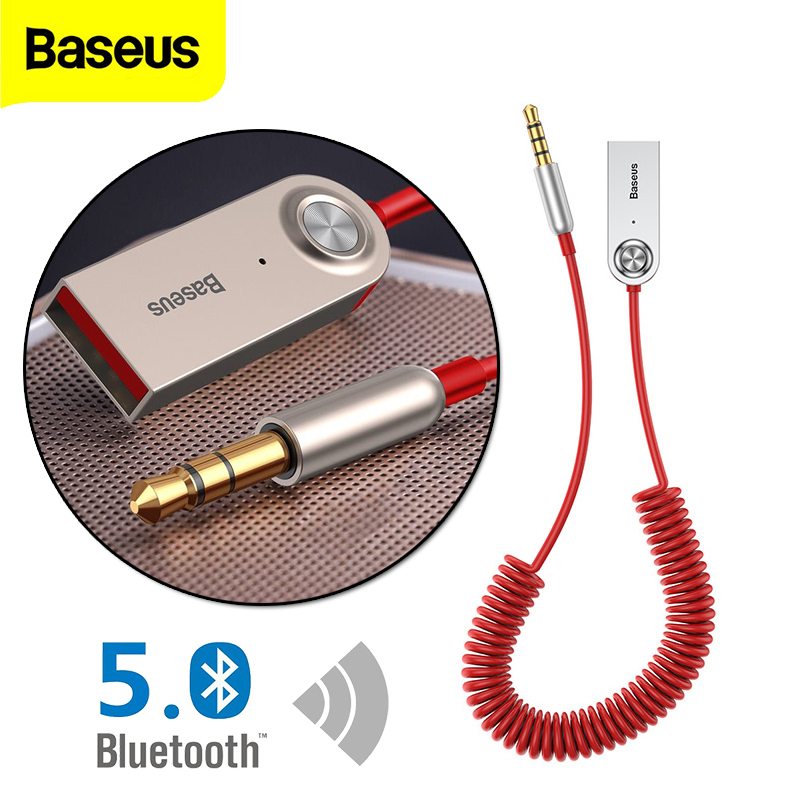[ส่งฟรี] Baseus บลูทูธรถยนต์ USB รับสัญญาน BT 5.0 อแดปเตอร์สำหรับเชื่อม ...