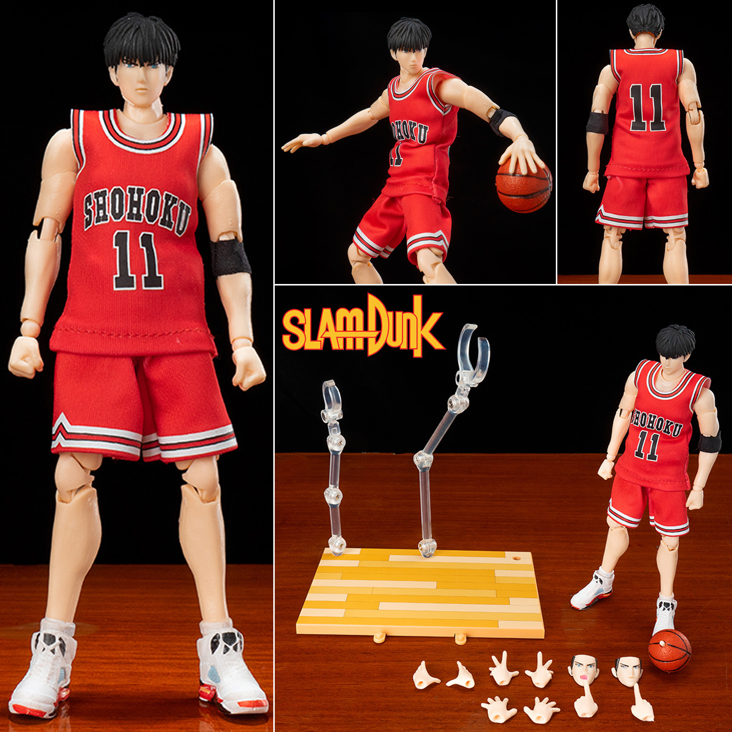 Figma ฟิกม่า Figure Action จาก Slam Dunk สแลมดังก์ Basketball Player บา ...