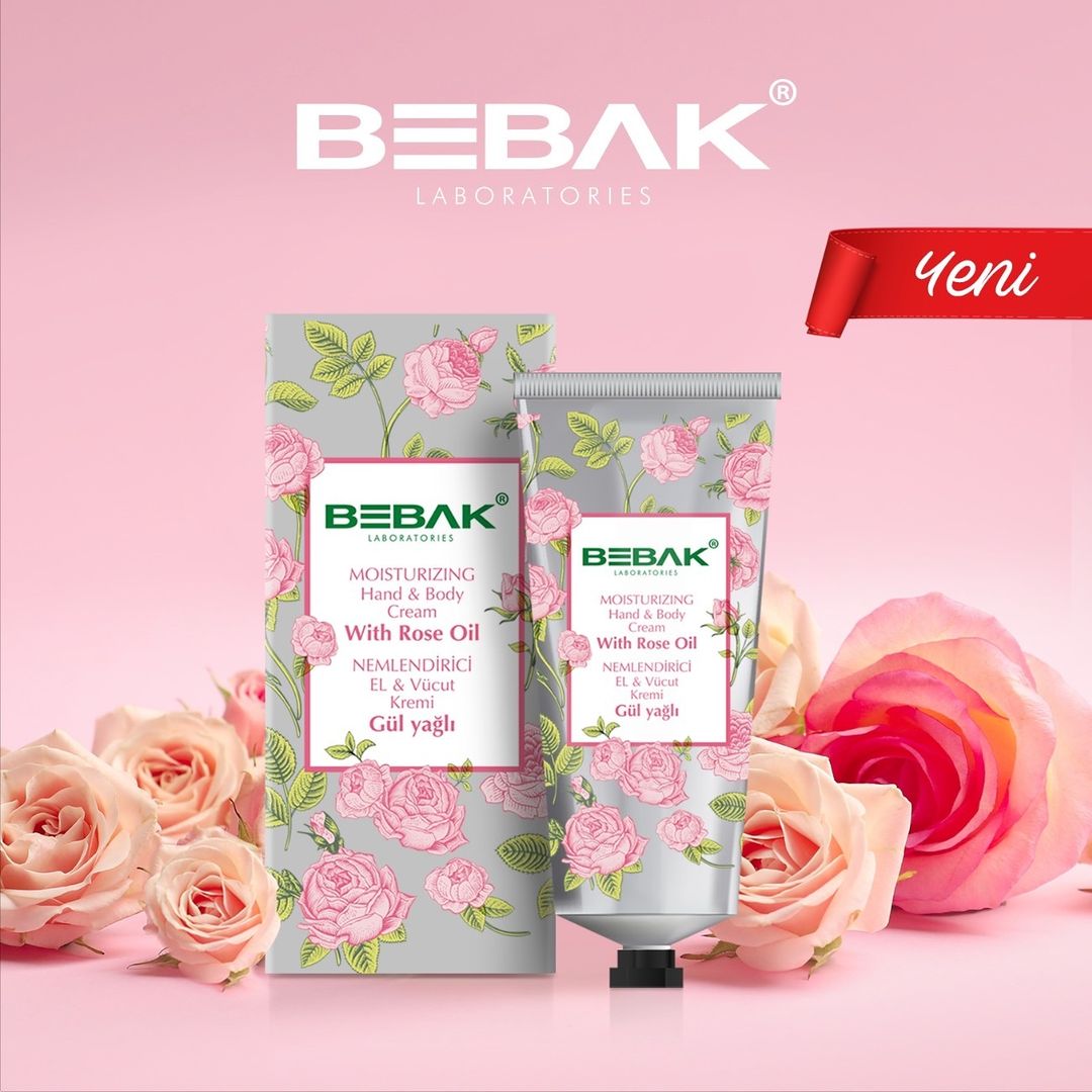 BEBAK MOISTURIZING HAND CREAM WITH ROSE EXTRACT มอยเจอร์ไรซิ่ง แฮนด์ ...