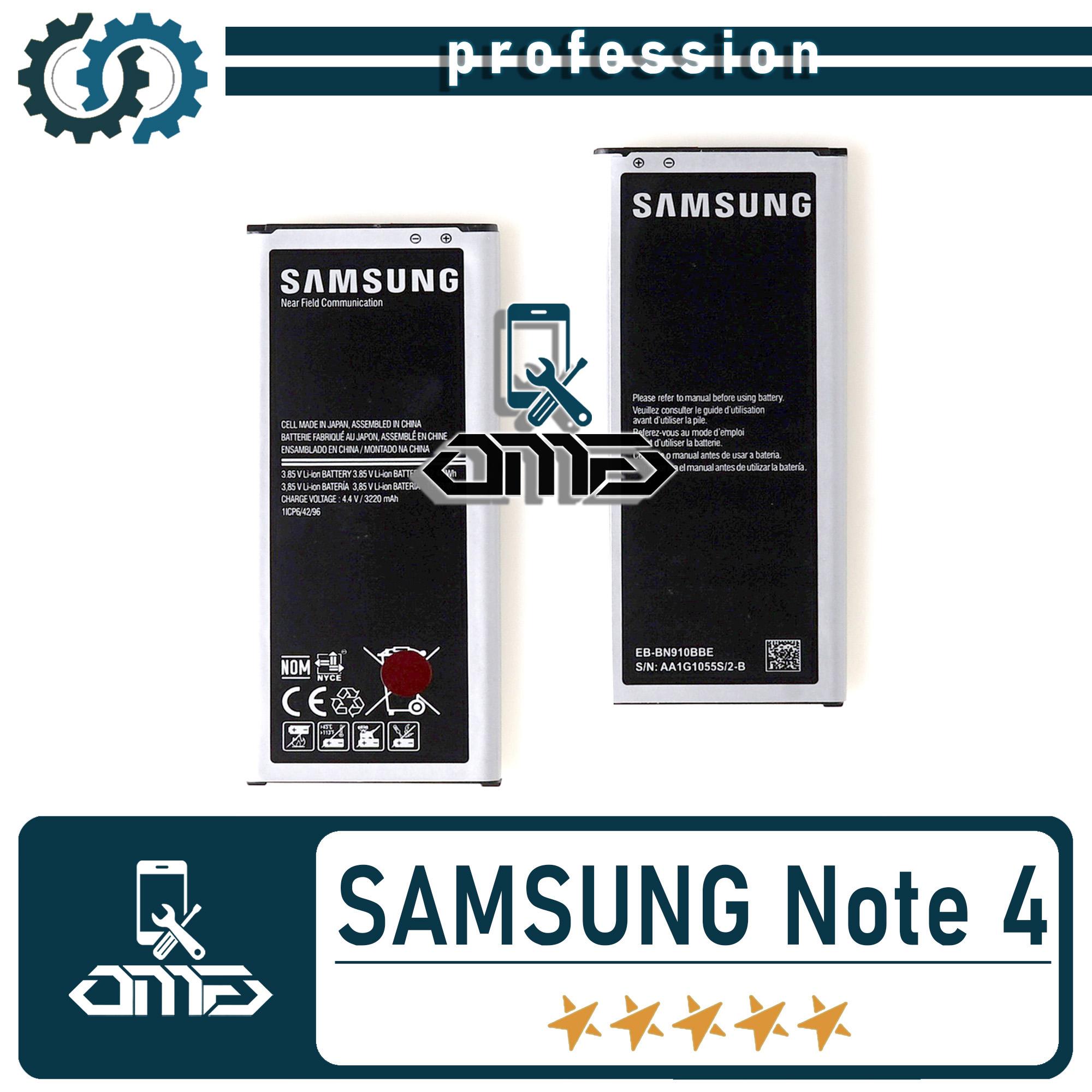 Battery แบตเตอรี่ แบต Samsung galaxy Note4,N910,N910f,Note 4 มีประกัน 6 ...