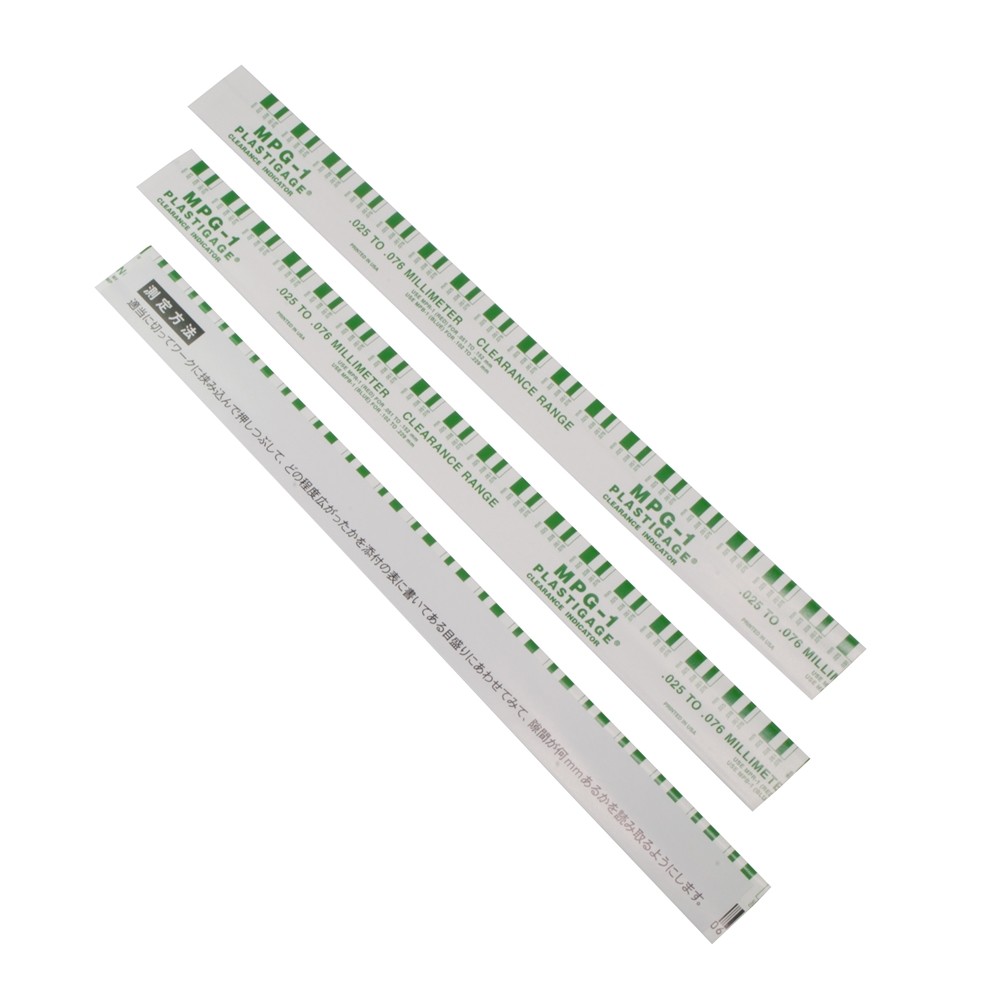 AP พลาสติกเกจวัดเคลียเรนซ์ สีเขียว ชุดละ 3 เส้น Plastic gauge Green PG ...