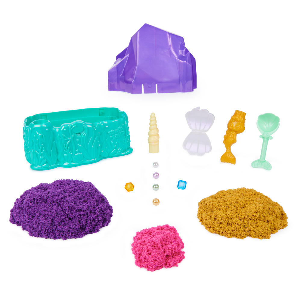 คูปองลดเพิ่ม Kinetic Sand Mermaid Crystal Playset ชุดของเล่นทราย ...