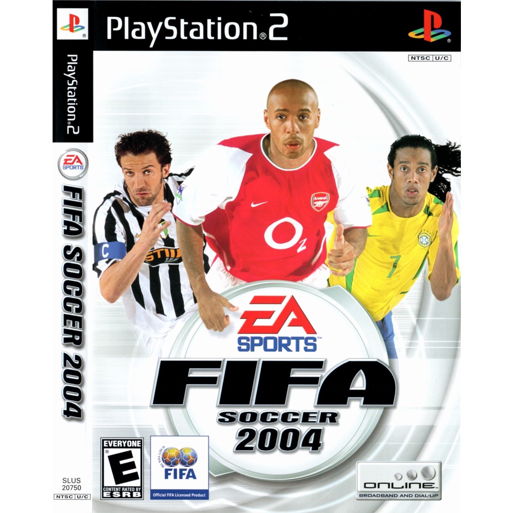 แผ่นเกมส์ FIFA Soccer 2004 PS2 Playstation 2 คุณภาพสูง ราคาถูก | Lazada.co.th