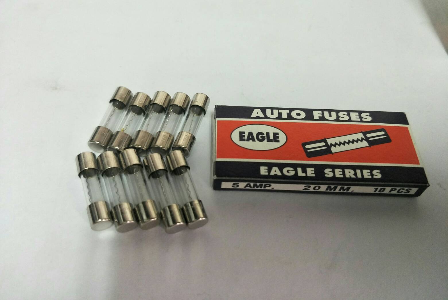 AUTO FUSES EAGLE SERIES หลอดฟิวส์แก้ว30มิล | Lazada.co.th
