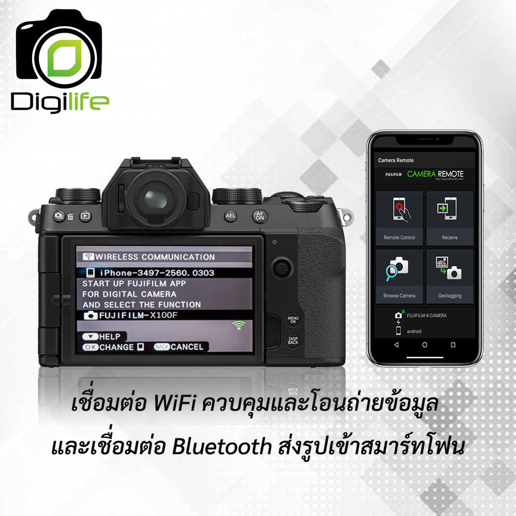 Fujifilm Camera X-S10 BODY ( Black ) - รับประกันร้าน Digilife Thailand ...