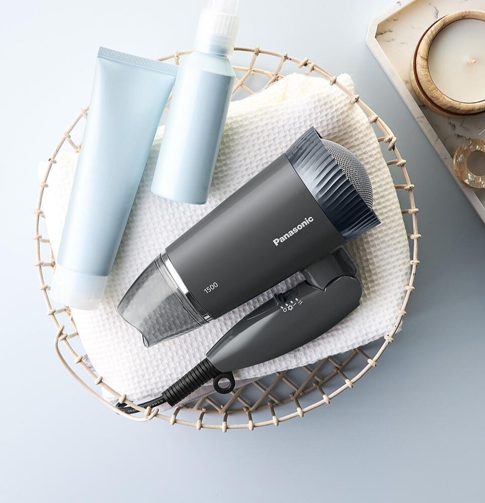 PANASONIC ไดร์เป่าผม (เสียงเงียบพิเศษ 1500W) EH-ND57-H สีเทา ประกัน ...