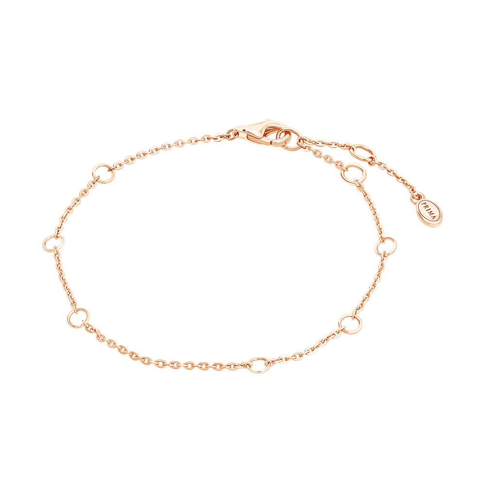 PRIMA สร้อยข้อมือตัวเรือน 9K สี RG Lucky Number Collection 991L0340-01 ...