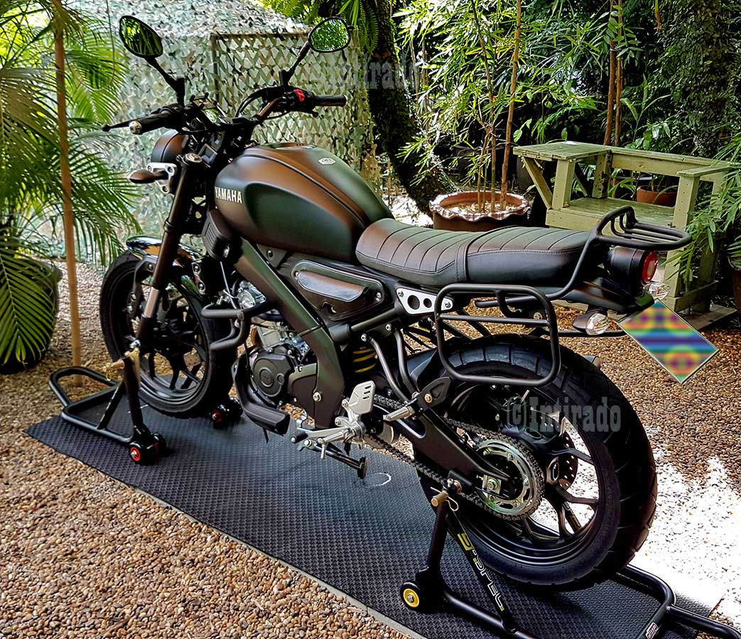 แร็คข้างพร้อมตะแกรงหลัง นำเข้าจากต่างประเทศ ???????? Yamaha XSR155 ...