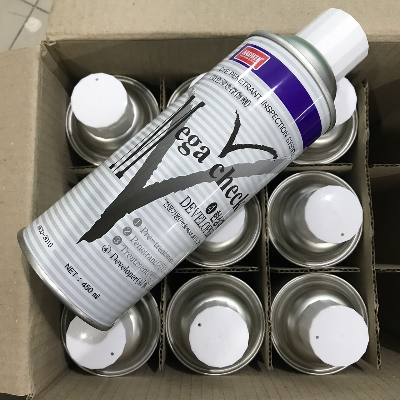 NABAKEM MEGA CHECK DEVELOPER สเปรย์เช็คแนวเชื่อม 450 มล. | Lazada.co.th