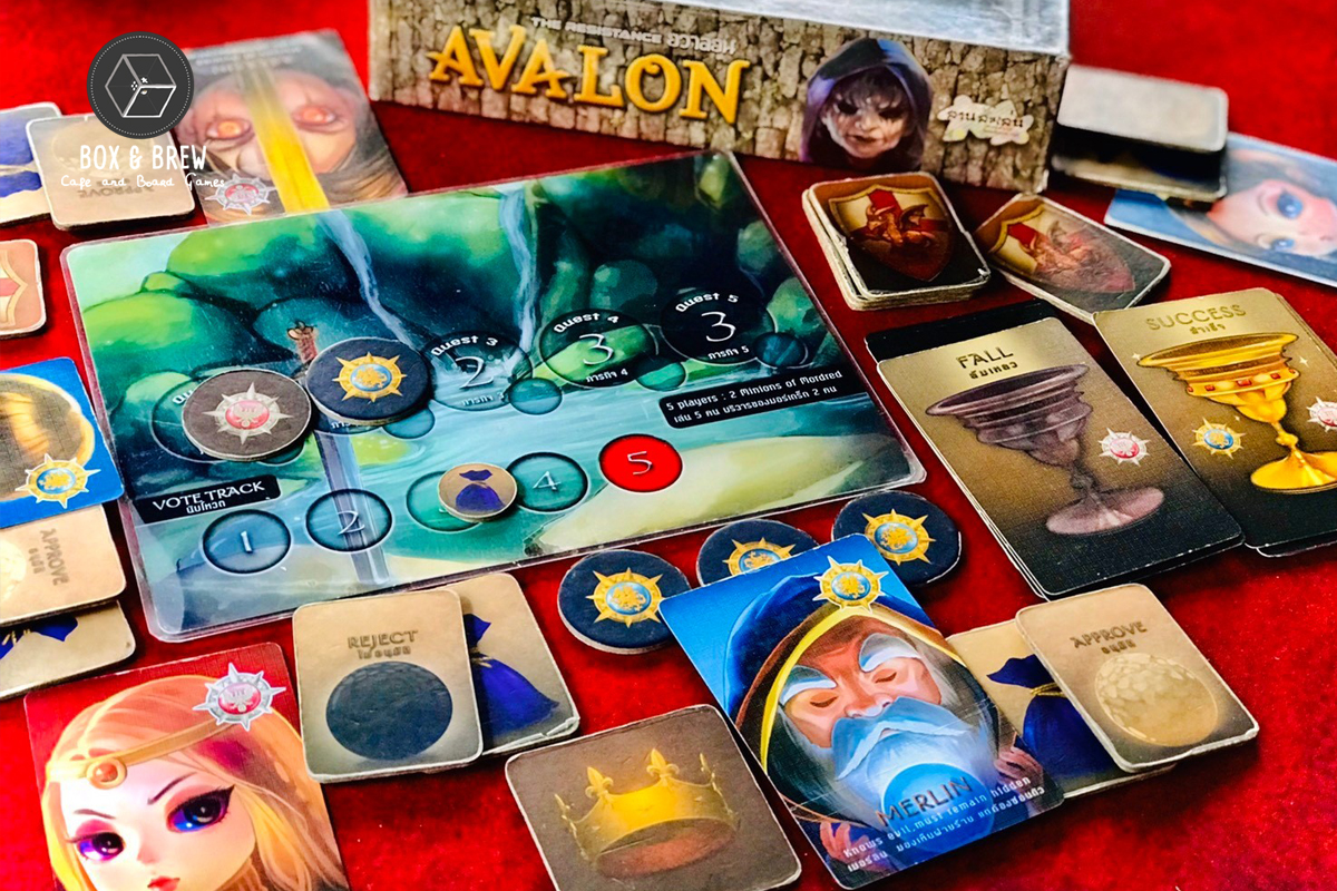 อวาลอน Avalon (Thai Version) board game บอร์ดเกม boardgame - ทอย ...