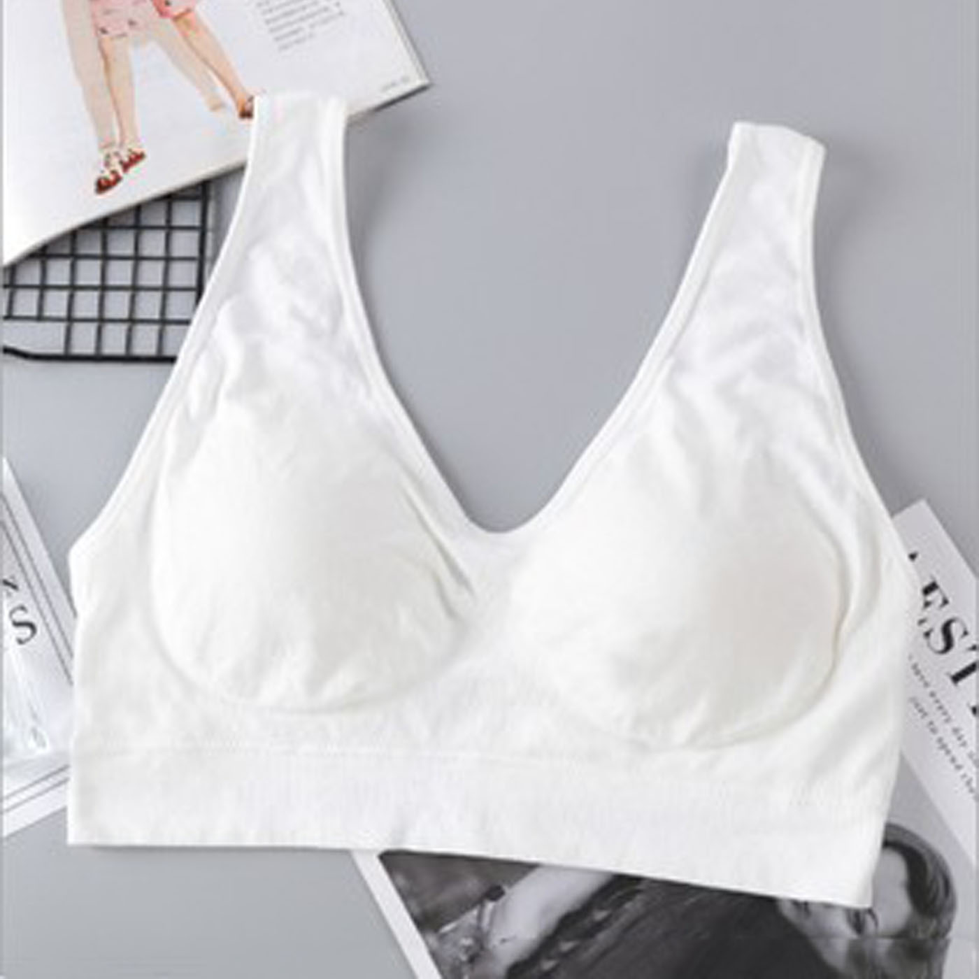 SB-115 24Shop สปอร์ตบราตะขอหลัง บราออกกำลังกาย บราแฟชั่น - twentyfour_24shop - ThaiPick