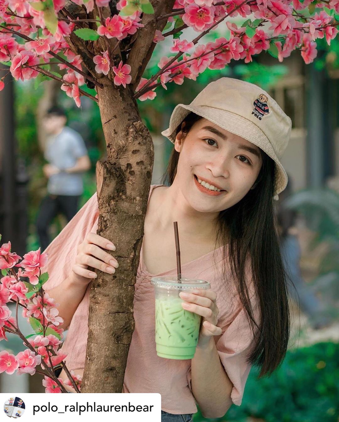 Polo Ralph Lauren Teddy Bear bucket hat ของแท้ - Vasereen.Style - ThaiPick