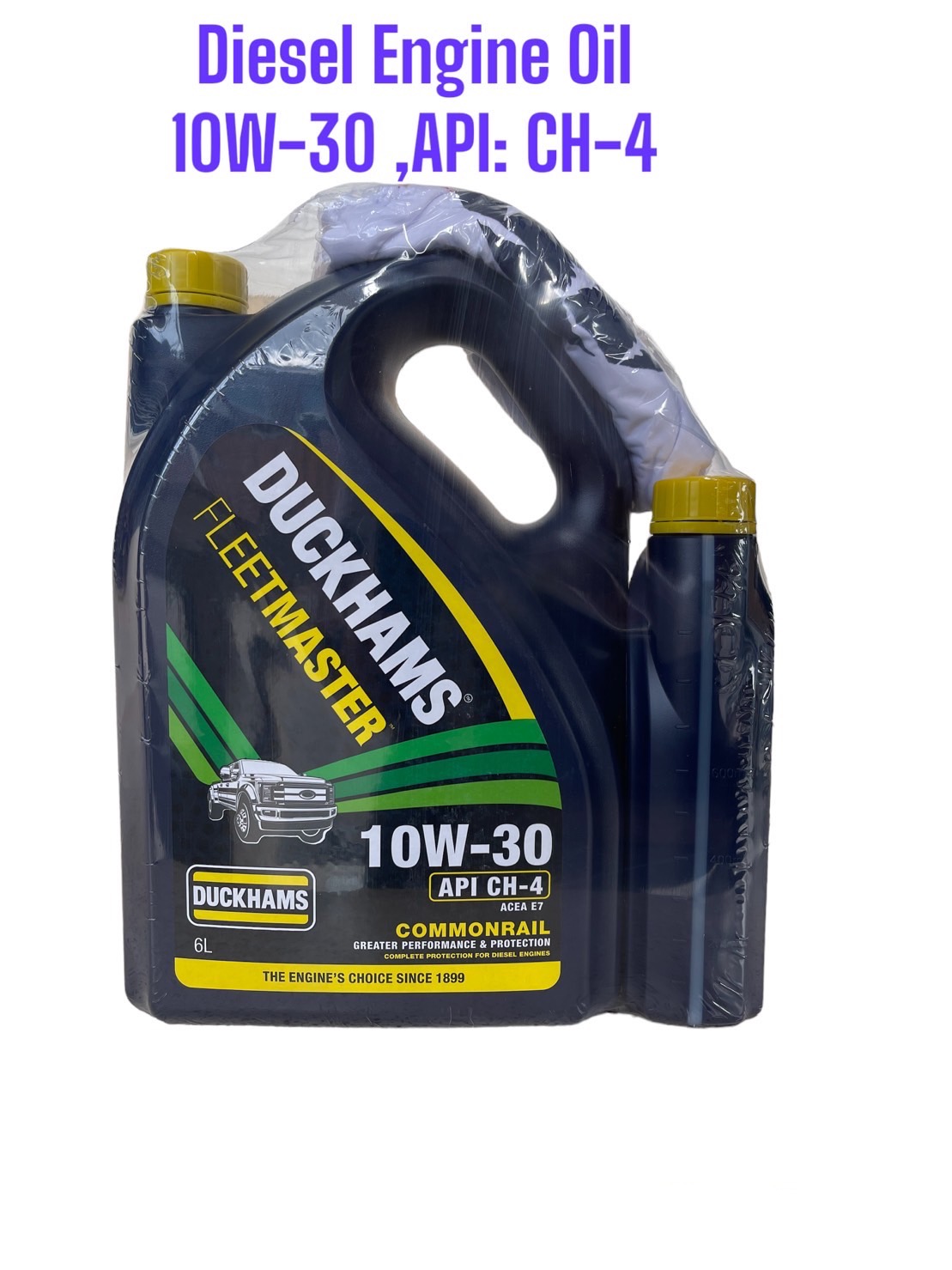 Duckhams FleetMaster 10W-30 ,API: CH-4 /6+1ลิตร แถมเสื้อยืดคอกลม ฟรีทุก ...