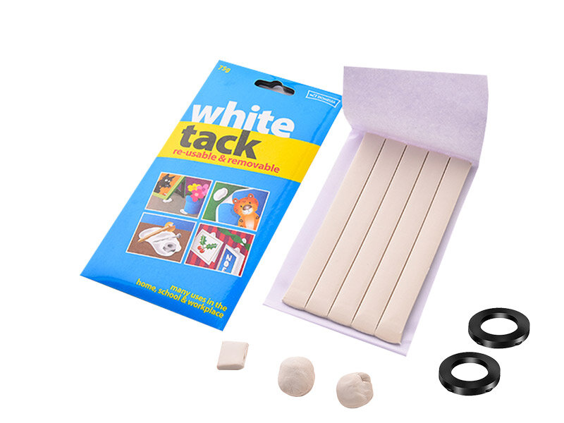 white tack กาวดินน้ำมัน กาวหมากฝรั่ง หนัก 50 กรัม (#กาวดินน้ำมัน ...