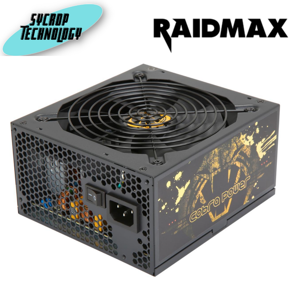 POWER SUPPLY RAIDMAX RX-600AE COBRA POWER 600W 80PLUS GOLD xประกันศูนย์ ...