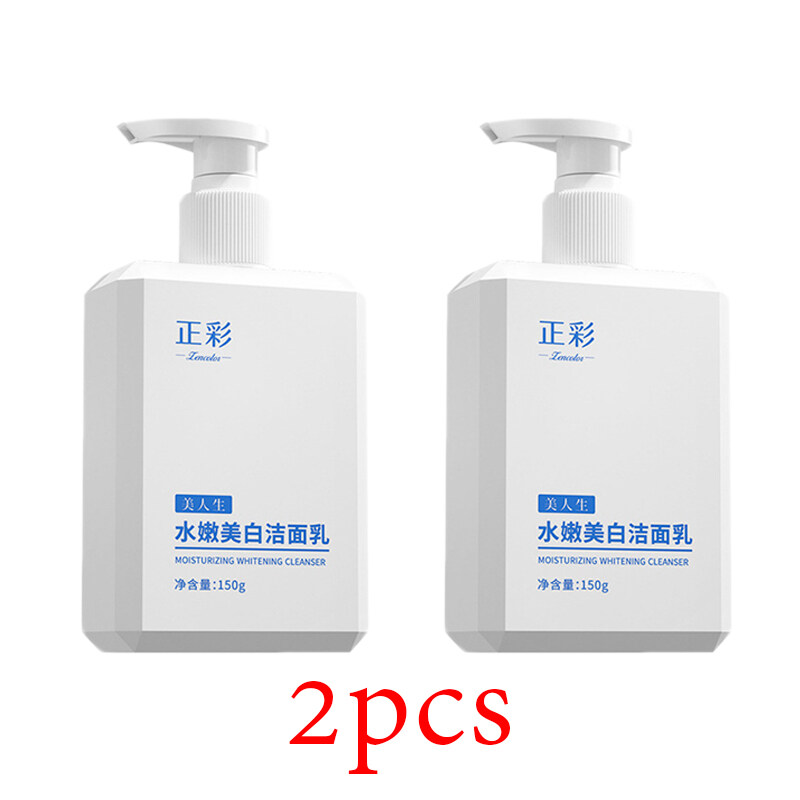 ZHENG CAIครีมล้างหน้า 150gโฟมล้างหน้าขาวโฟมล้างหน้าสำหรับผู้ชายสำหรับ ...