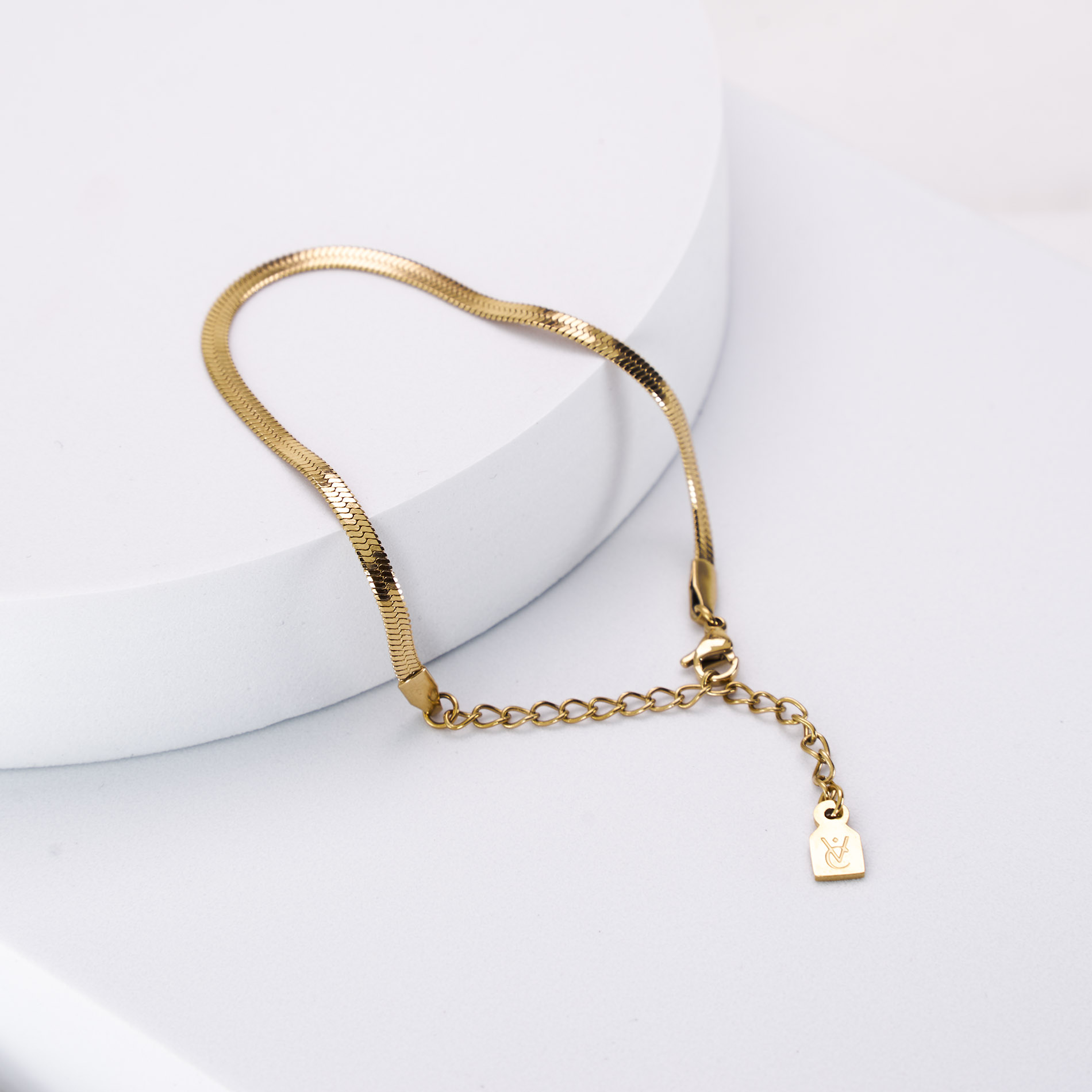 Valichain - Vani Herringbone Bracelet 3 mm - Valichain - ThaiPick