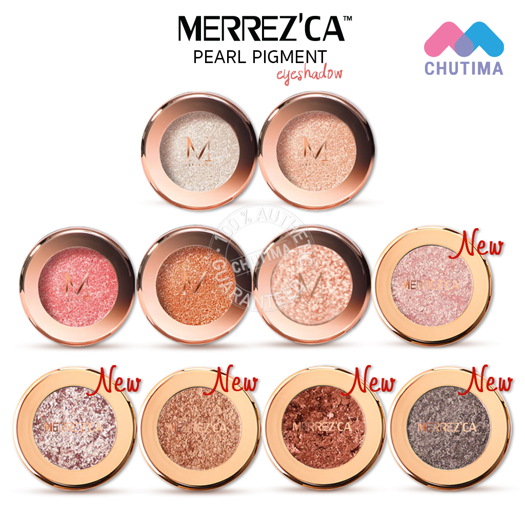 เมอร์เรซกา เพิร์ล พิกเมนท์ อายแชโดว์ Merrezca Pearl Pigment Eyeshadow 1 ...