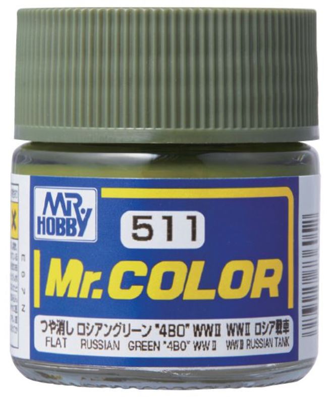 Mr.Hobby Mr.Color C511 Russian Green 4BO Flat 4973028736052 - Heaven ...