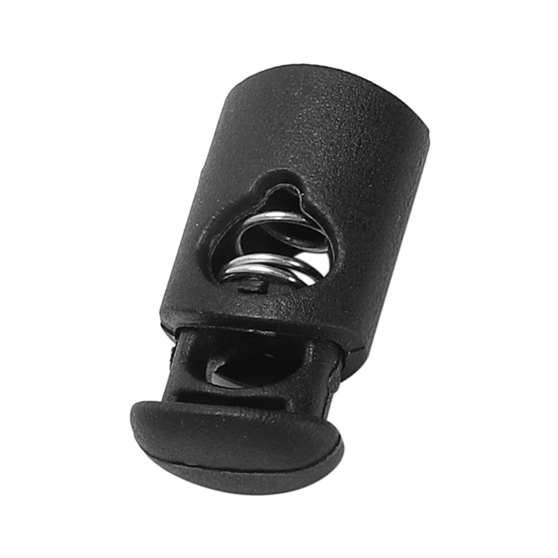 10 Pcs Plastic Toggle Spring Stop Single Hole String Cord Locks ...