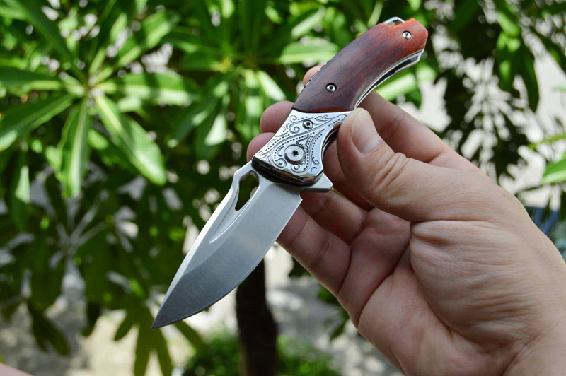 มีดพับ (pocket knife) FORESAIL M390 มีดพก มีดแคมป์ สุดยอดเหล็ก ของแท้ ...