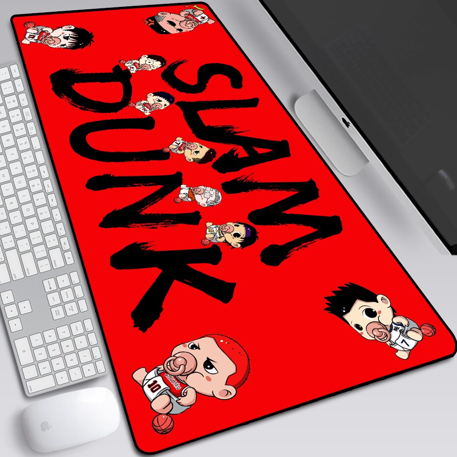 SLAM DUNK School Basketball Large Pad Mouse Mat Anime Print Computer ...