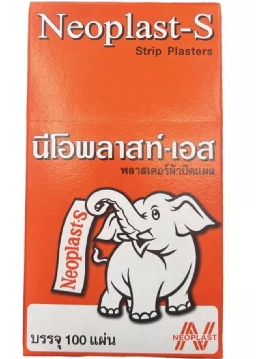 Neoplast-S นีโอพลาสท์-เอส พลาสเตอร์ผ้าปิดแผล | Lazada.co.th