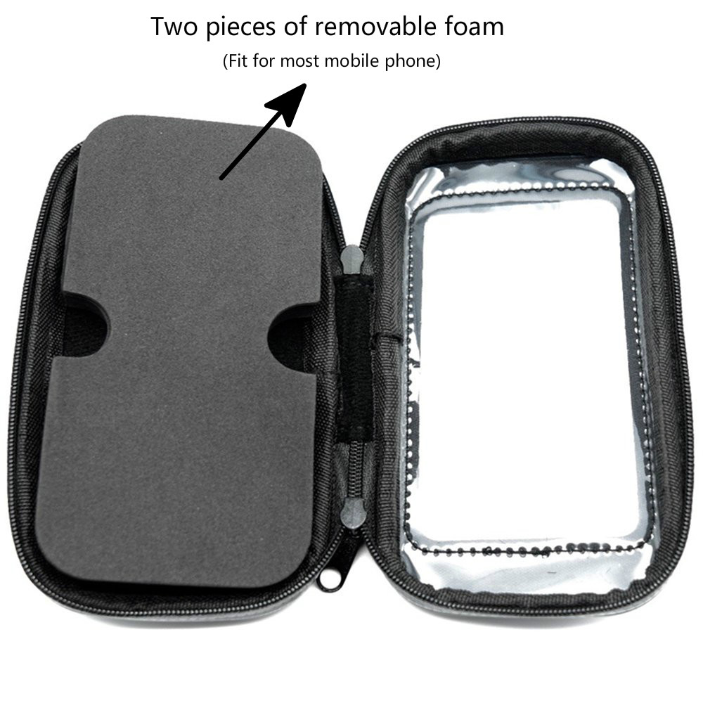 Mobile Phone Holder Waterproof Motorcycle Motorbike Scooter Bag Case ...