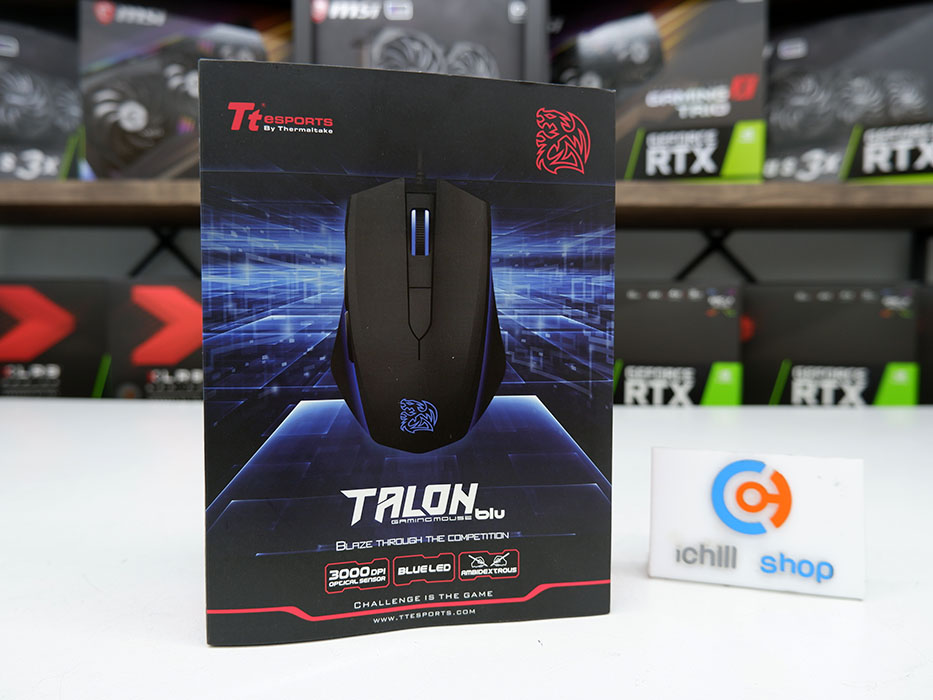 Mouse (เมาส์) TT Esports Talon BLU *ของใหม่* P06391 - ichillshop - ThaiPick