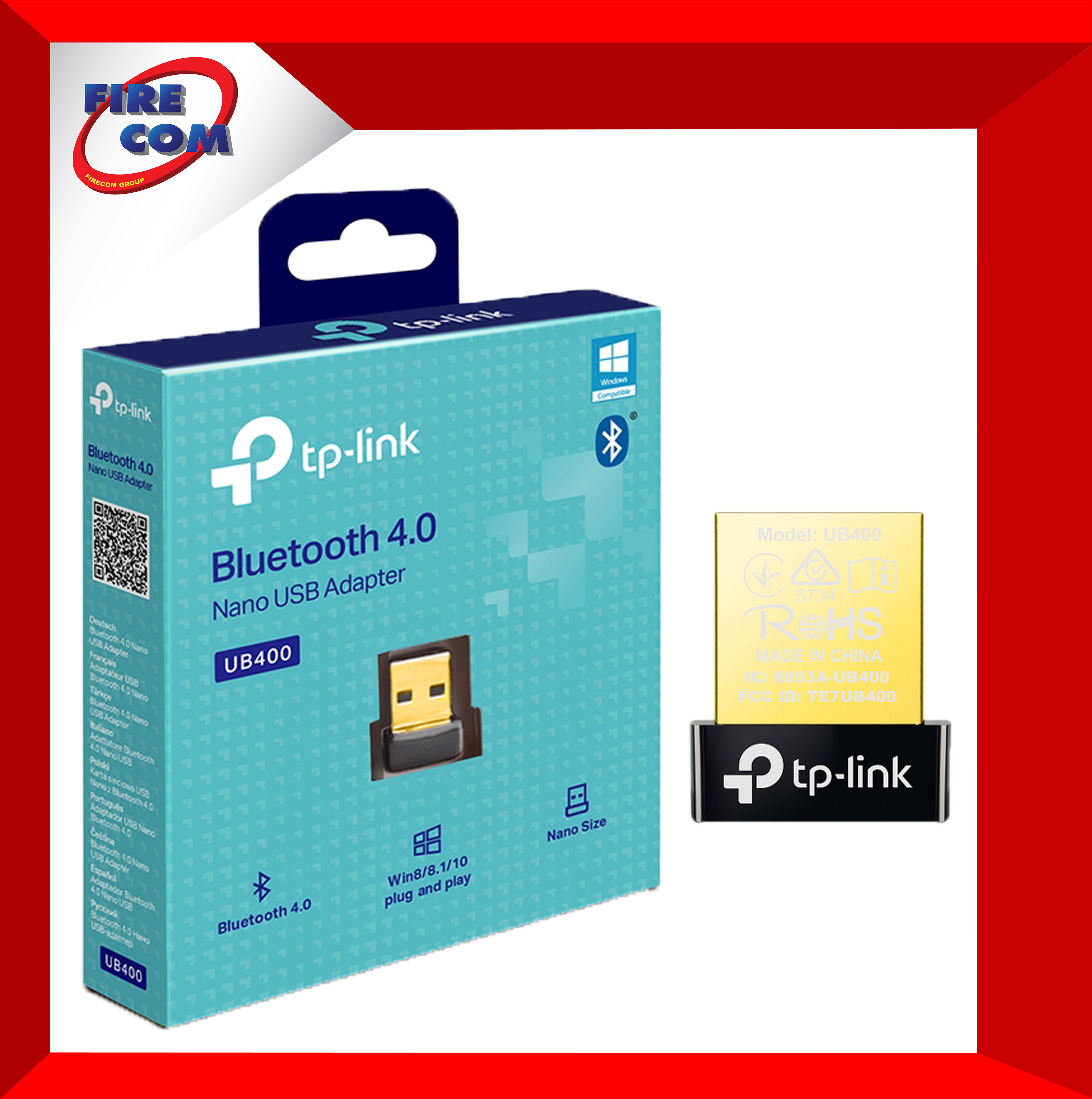 7.7ดีลเด็ด ลดแรง️ TP-Link UB400 ตัวรับสัญญาณบลูทูธ Bluetooth 4.0 Nano USB Adapter Plug and Play ...