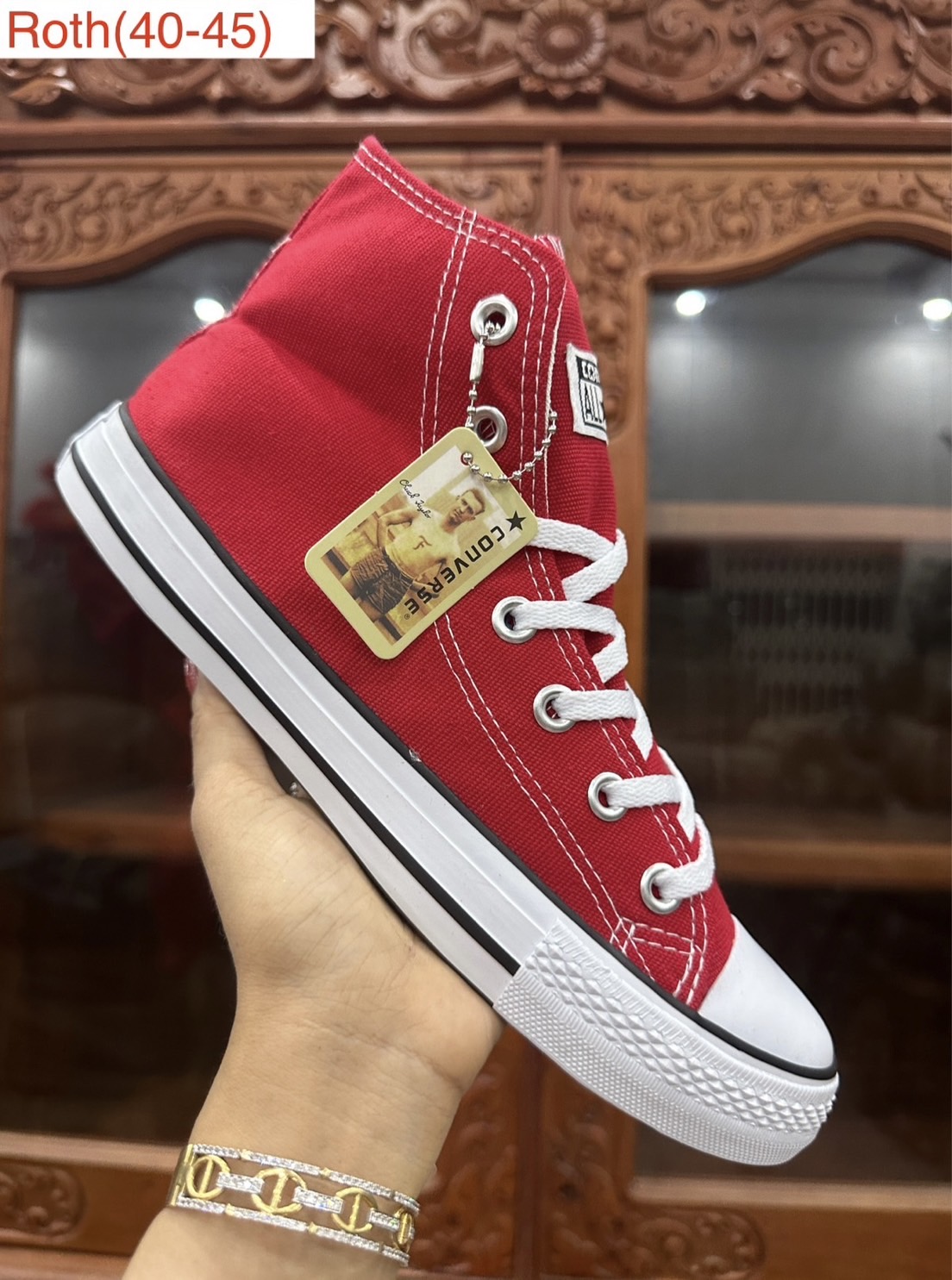 รองเท้าผ้าใบ ( รุ่น conver va) ใส่สบายพื้นนุ่ม ระบายอากาศดี เหมาะสำหรับเล่นกีฬา ออกกำลังกาย ใส่ ...