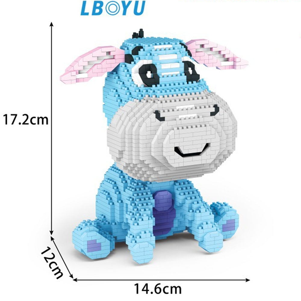 Lboyu 7101A Super Mario Bros Micro Brick Building Set 1200 Pcs ...