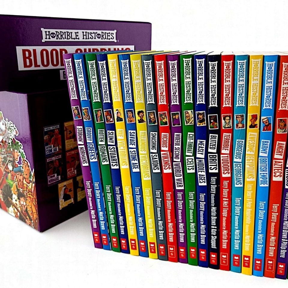 20 Books box set Horrible Science /Horrible Histories American primary ...