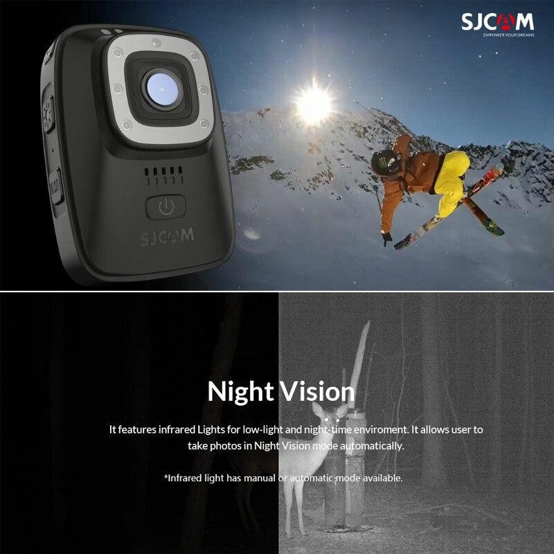 SJCAM A10 กล้องแอคชั่น แคม ตรวจการณ์ กล้องติดตัวตำรวจ มีระบบ Night ...