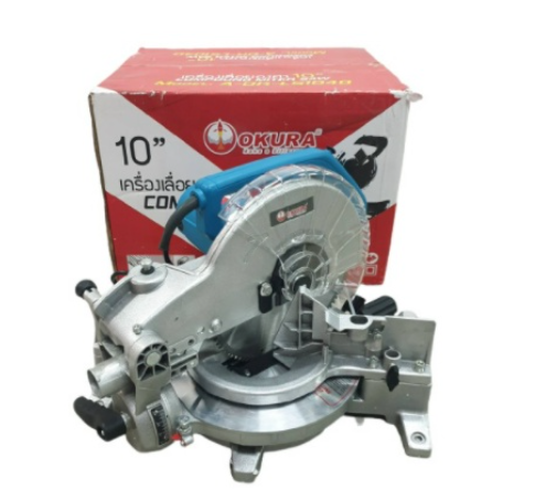 เลื่อยองศาสไลด์ TOWA 10 นิ้ว รุ่น JS-1013N แท่นตัดองศา เลื่อยองศาสไลด์ มีเลเซอร์แท่นตัดองศา ขนาด ...