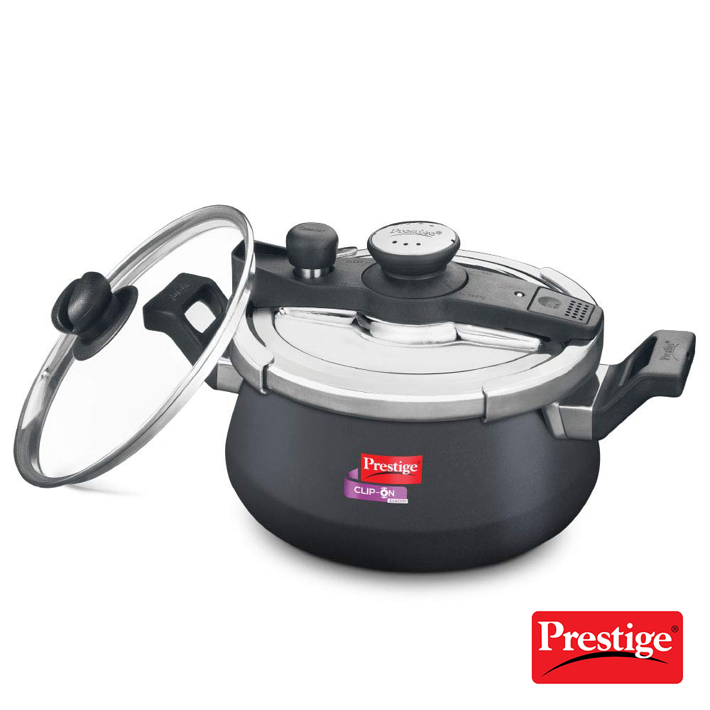 Prestige Svachh Clip-on 5 Litre Hard Anodised Pressure Handi - Asian ...