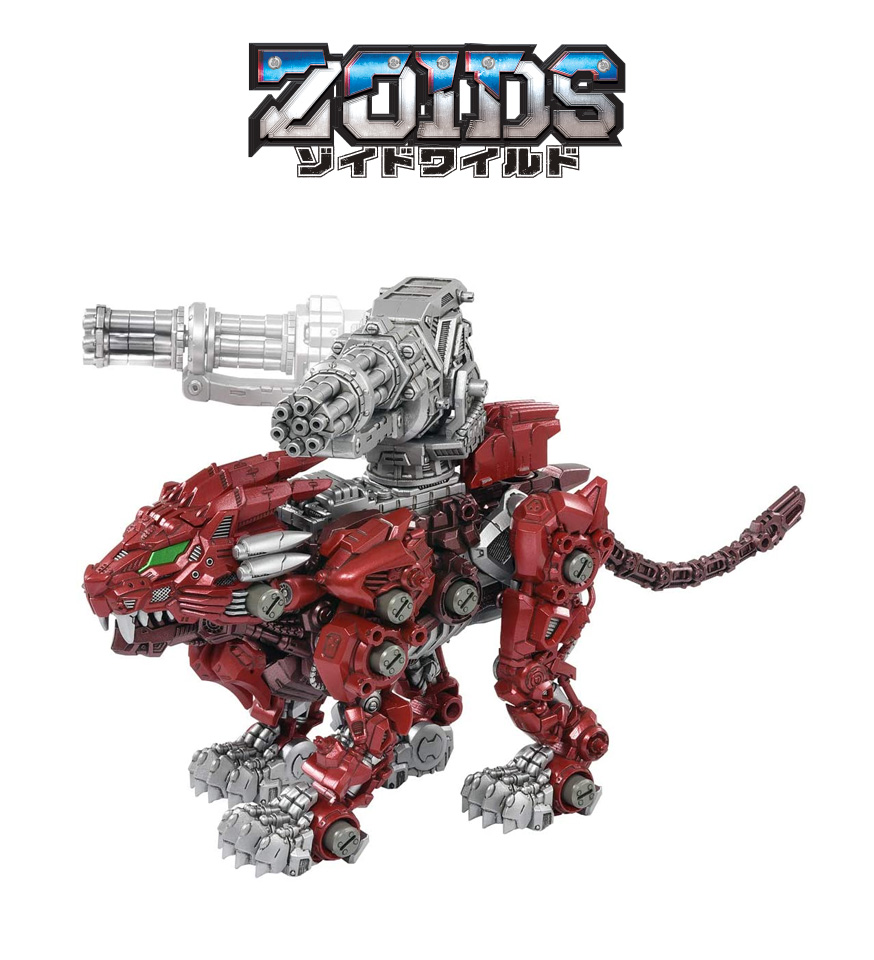Takara Tomy หุ่นซอยด์ Zoids Wild ZW47 Burning Liger Core Drive Weapon ...